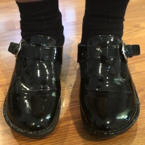 boc | Shoes | Boc Black Patent Leather Nurse Shoes Clogs | Poshmark